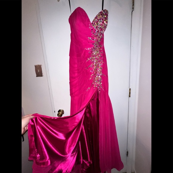 Disney | Dresses | Disney Forever Enchanted Mermaid Bling Prom Dress ...